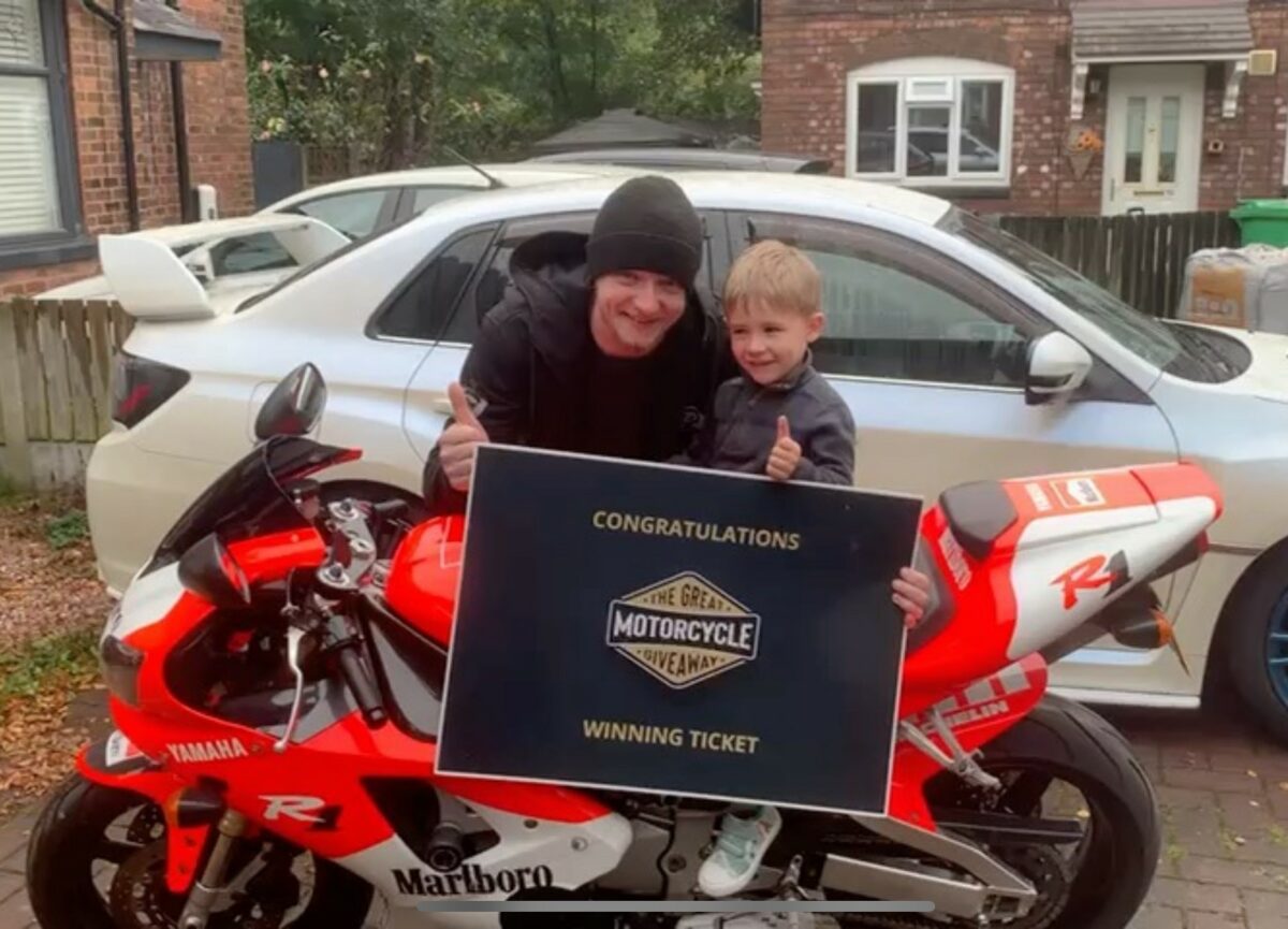 Winners - The Great Motorcycle Giveaway