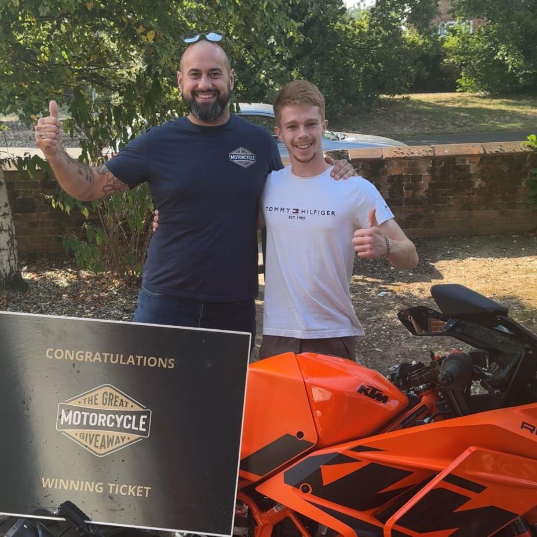 Winners - The Great Motorcycle Giveaway