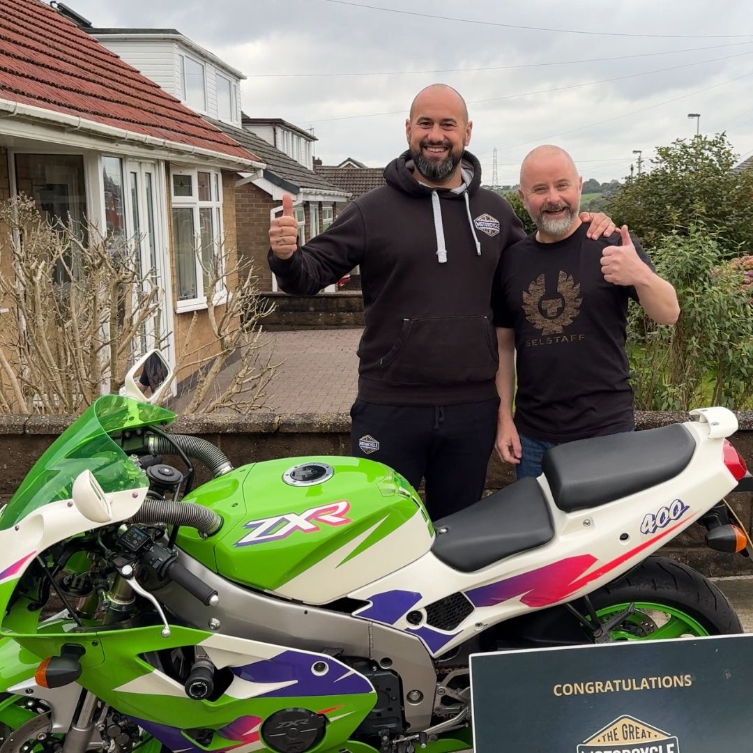 Winners - The Great Motorcycle Giveaway