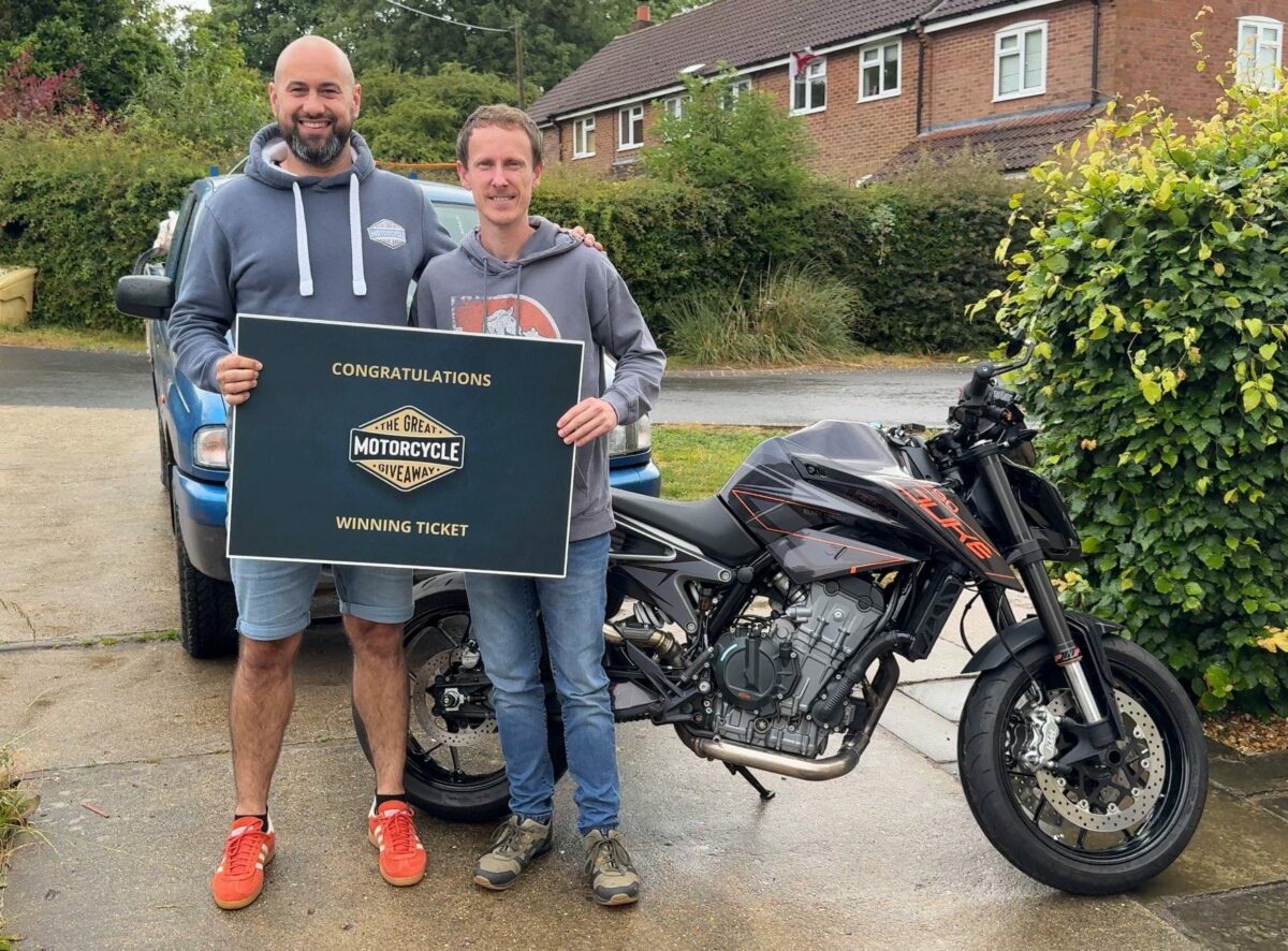 Winners - The Great Motorcycle Giveaway